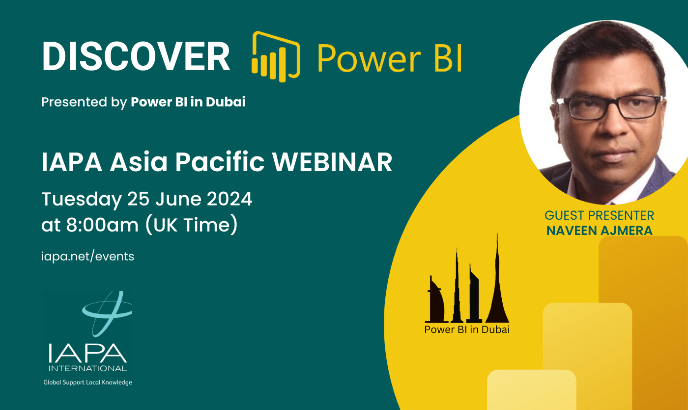 Power BI Webinar - IAPA International