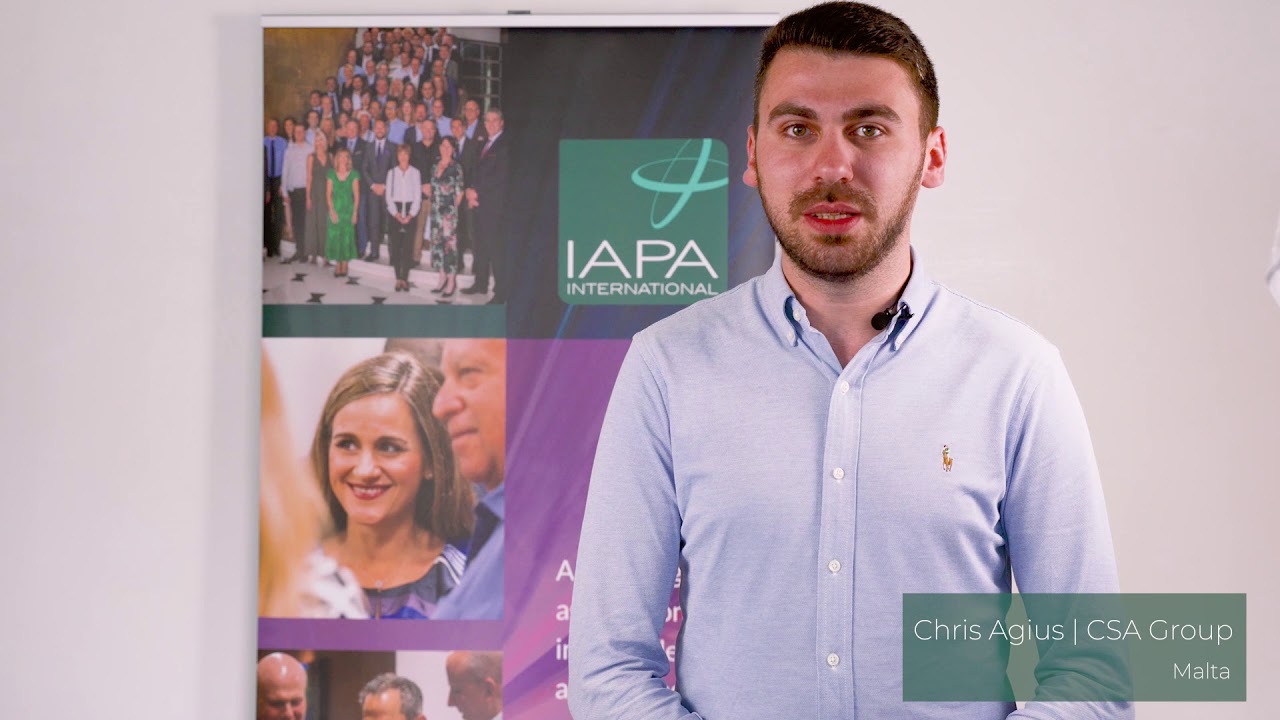 IAPA | Latest News - CSA Group Member Video | Dr Chris Agius | Malta